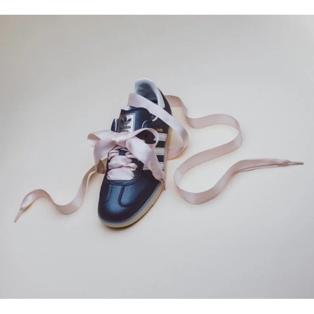 Tênis Samba OG "Black Pink Ribbon Laces" Preto | HYPEWALK
