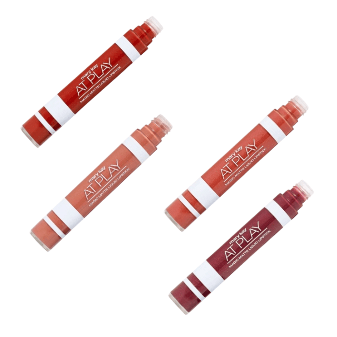 KIT 4 Batons Líquido Magic Mary Kay At Play™, 5,5g | GRAZICOSMÉTICOS