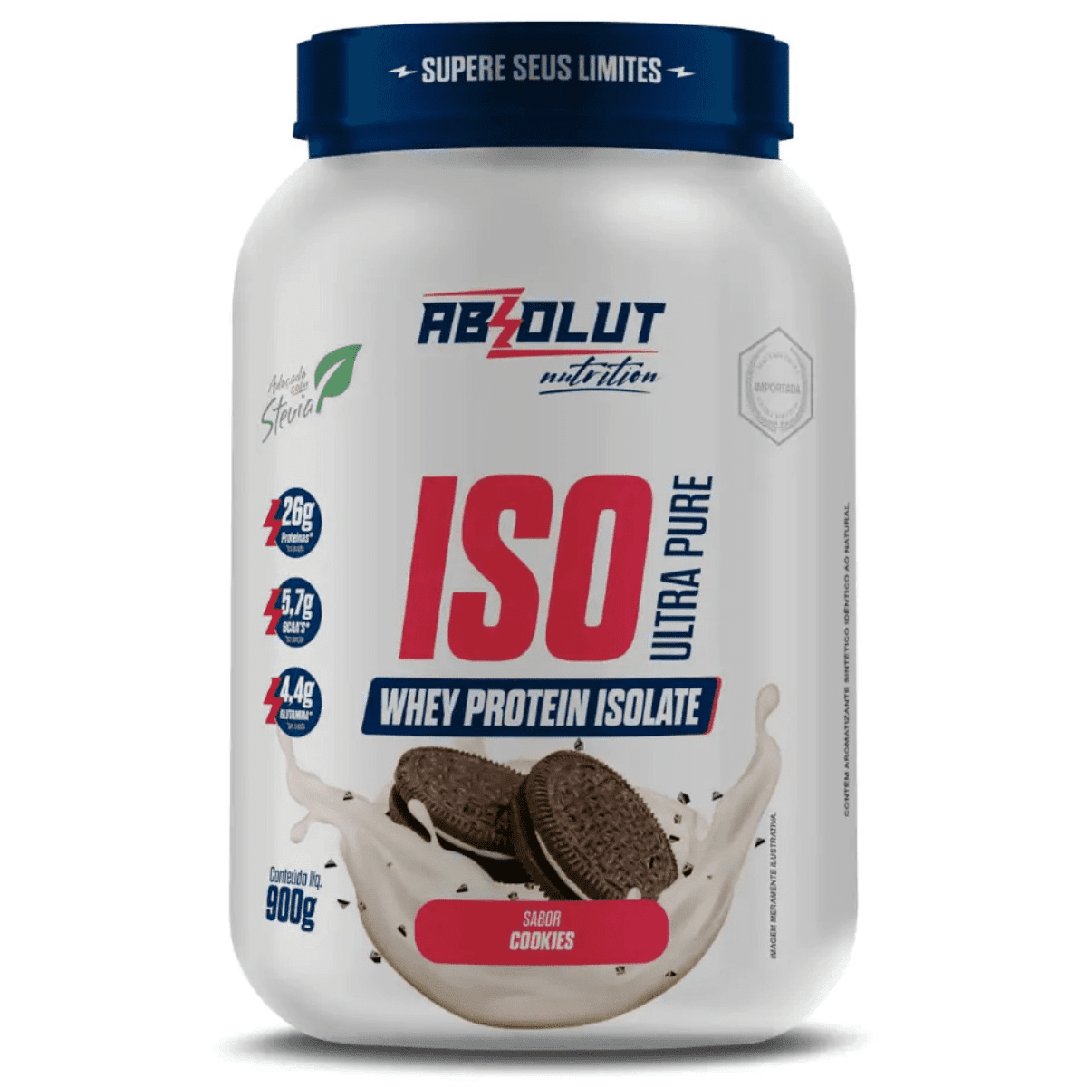 WHEY ULTRA PURE ISO CHOCOLATE ABSOLUT - 900G | Fúria Suplementos