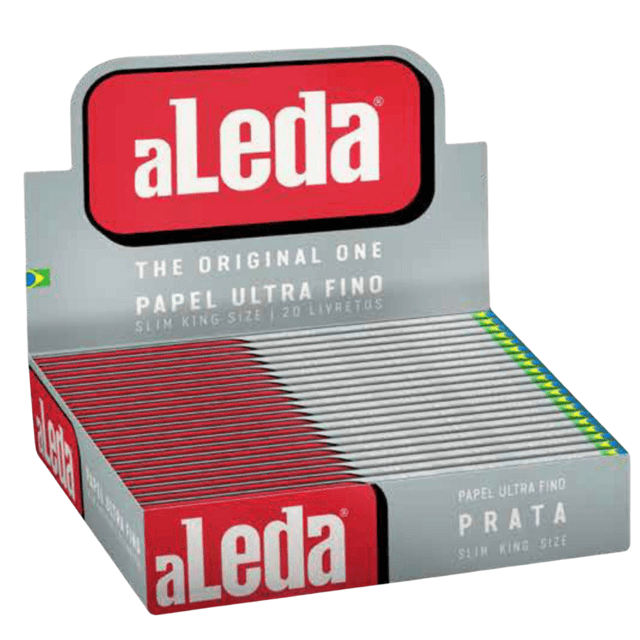 Caixa Seda aLeda Prata King Size Slim c/ 20 Packs | Tabacaria Eclipse