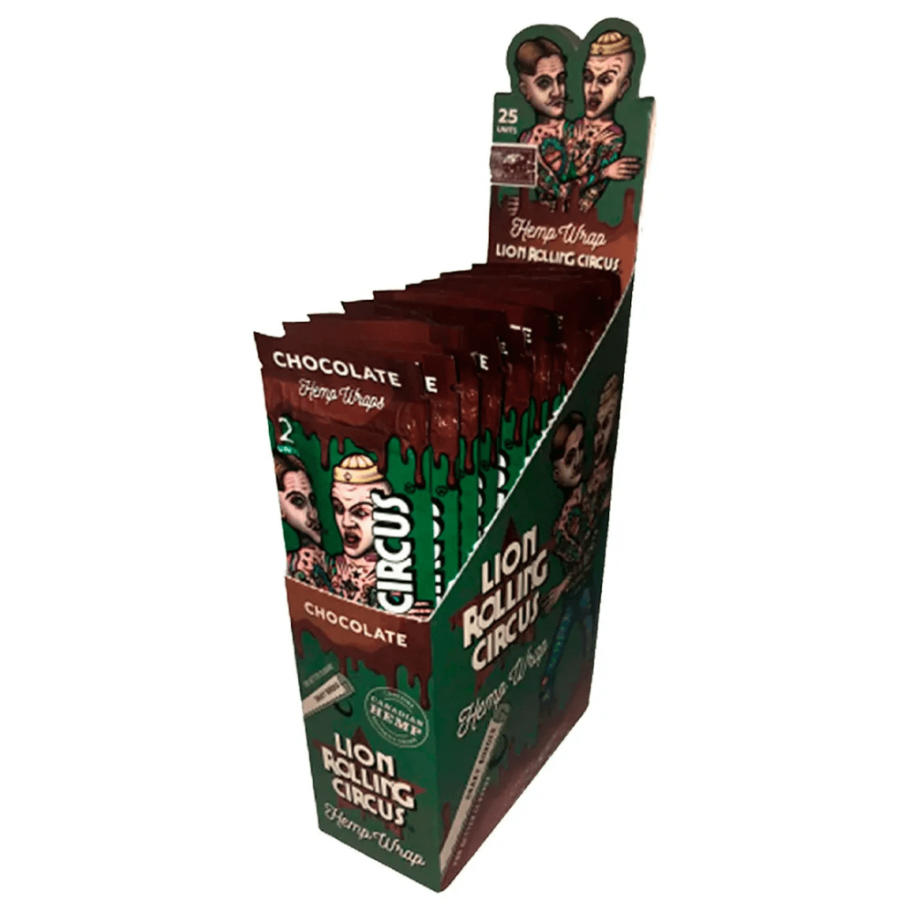 Caixa de Blunt Lion Rolling Circus Chocolate c/ 25 | Tabacaria Eclipse