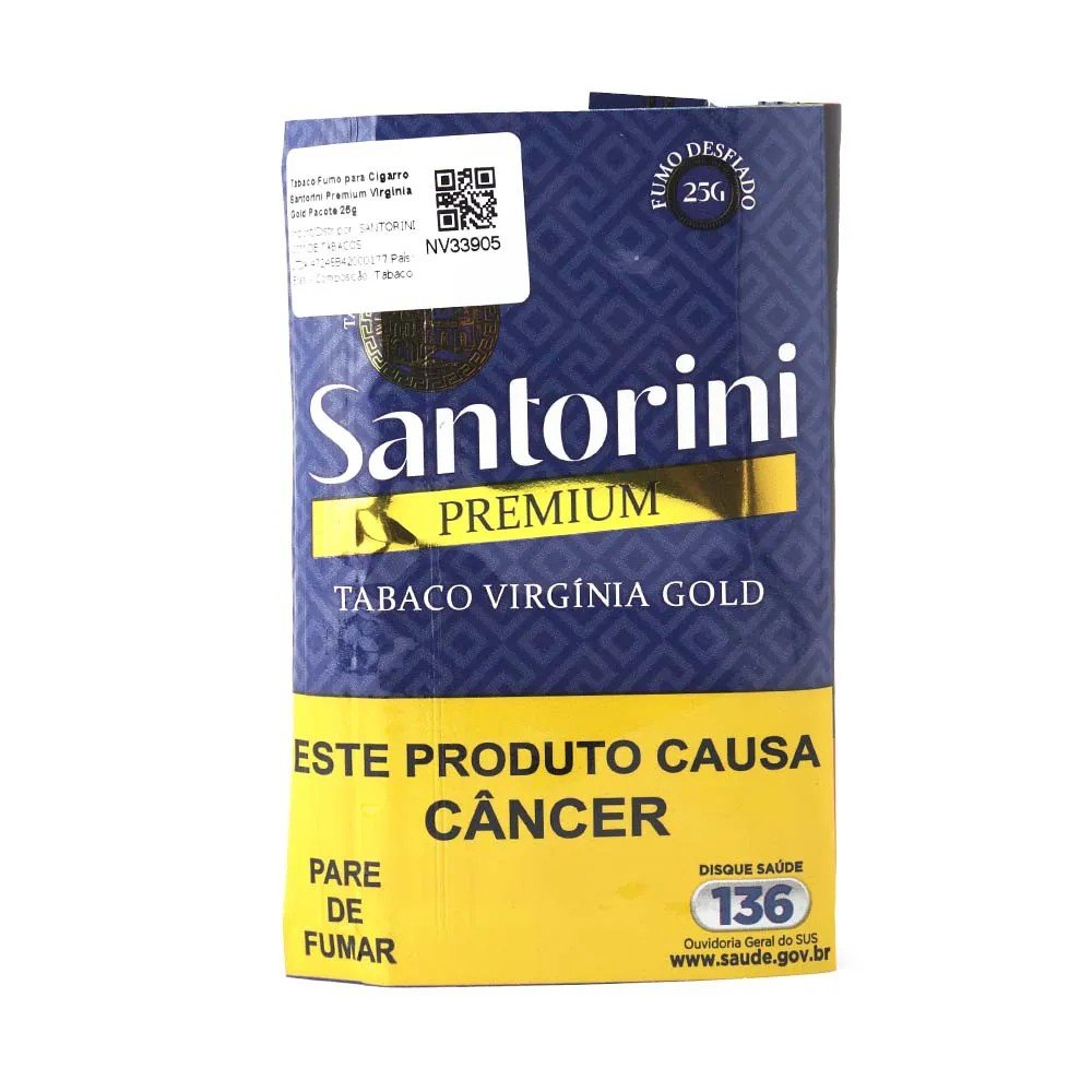 Tabaco Santorini 25g | Tabacaria Eclipse