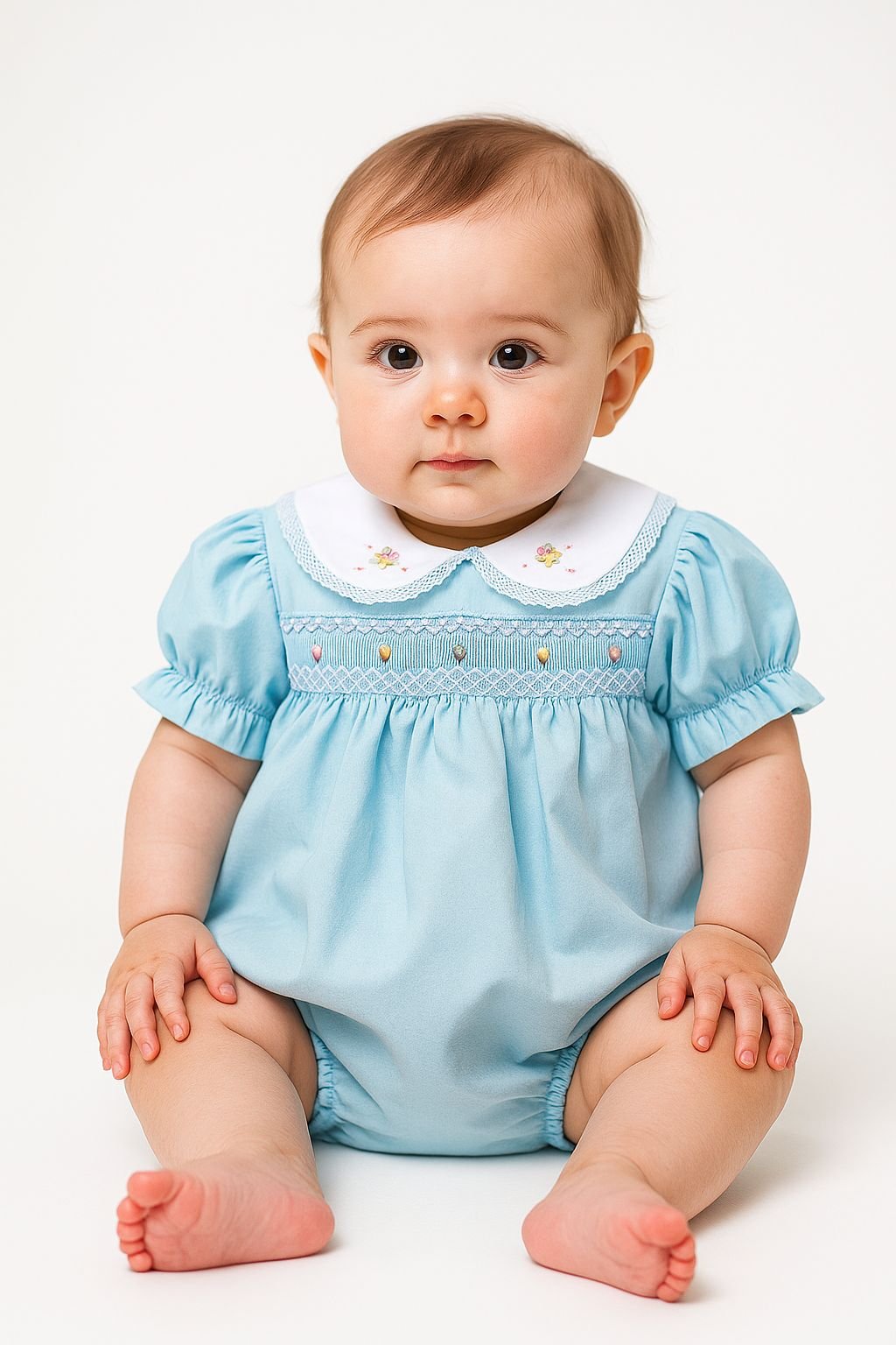 Pimpão / Romper Alice Infantil em tricoline de algodão premium | CLOSETJP