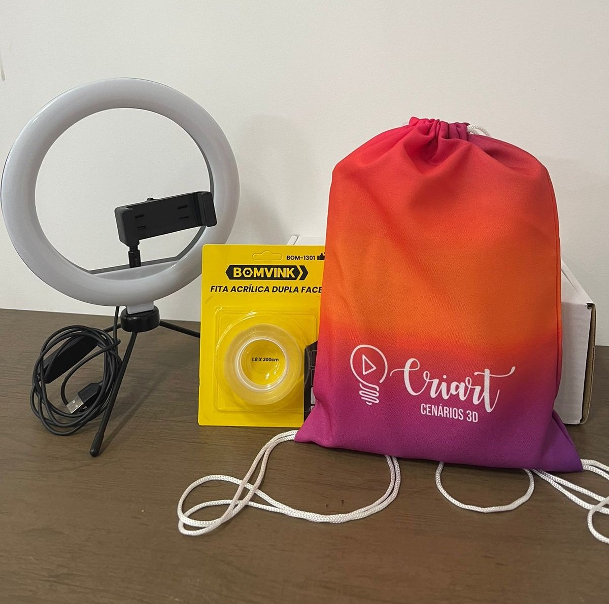 KIT PRODUTOR DE CONTEÚDO | Criart Cenários 3D