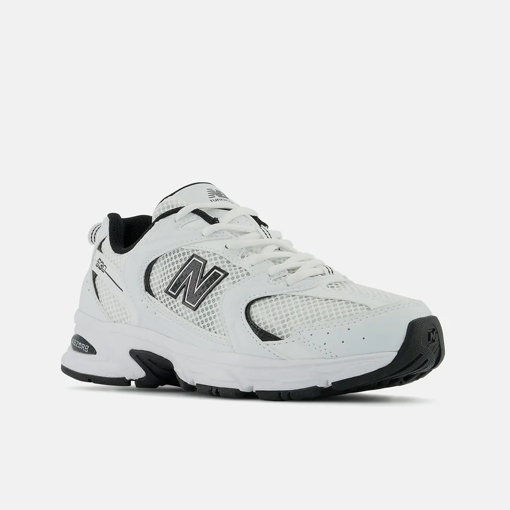Tenis New Balance 530 Branco/Preto | Hellik Store