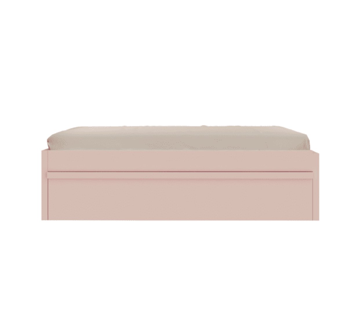 BI-CAMA PALHA INDIANA JOLIE SLIM SAL ROSA | colorê moveis