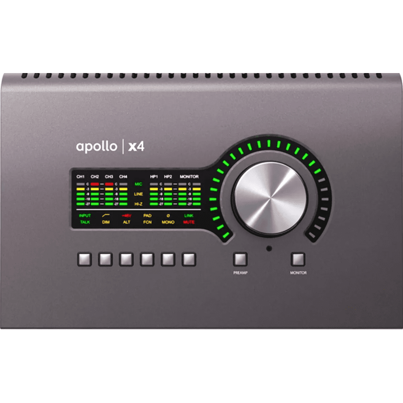 Universal Audio Apollo X4 Quad Plugins UAD Interface De Audio | Musicalpro