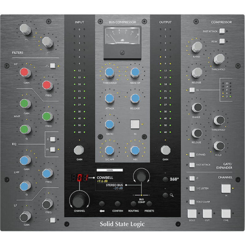 Controlador De Plugin Ssl Uc1 Solid State Logic Mixer Daw estudio de ...