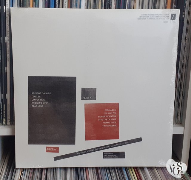 The Soft Moon – "The Soft Moon" (Colored Vinyl Red/Black Marble) | VOS 011