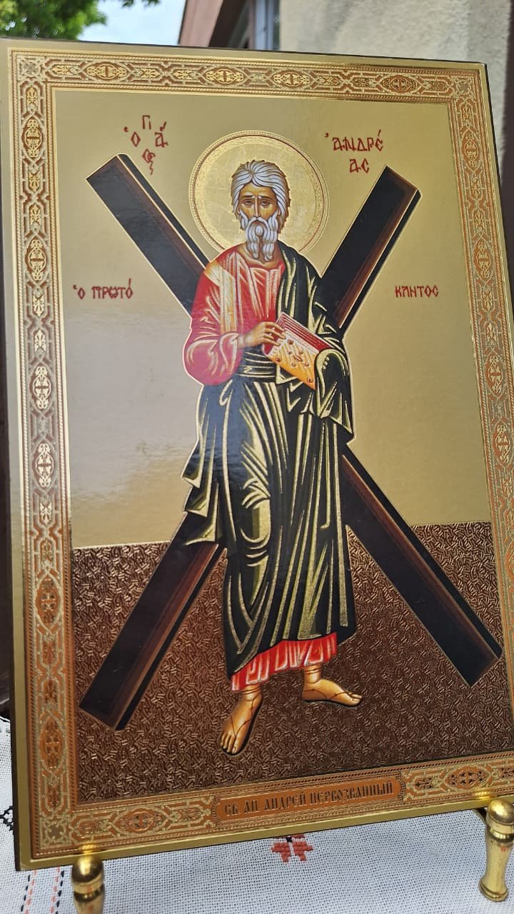 Santo André Apóstolo 30x20 cm | Philokalia Ícones