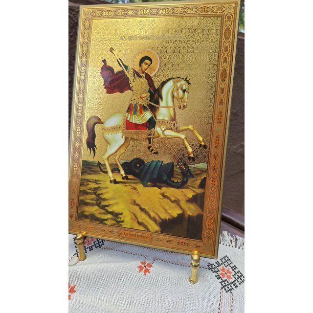 São Jorge 30x20 cm | Philokalia Ícones