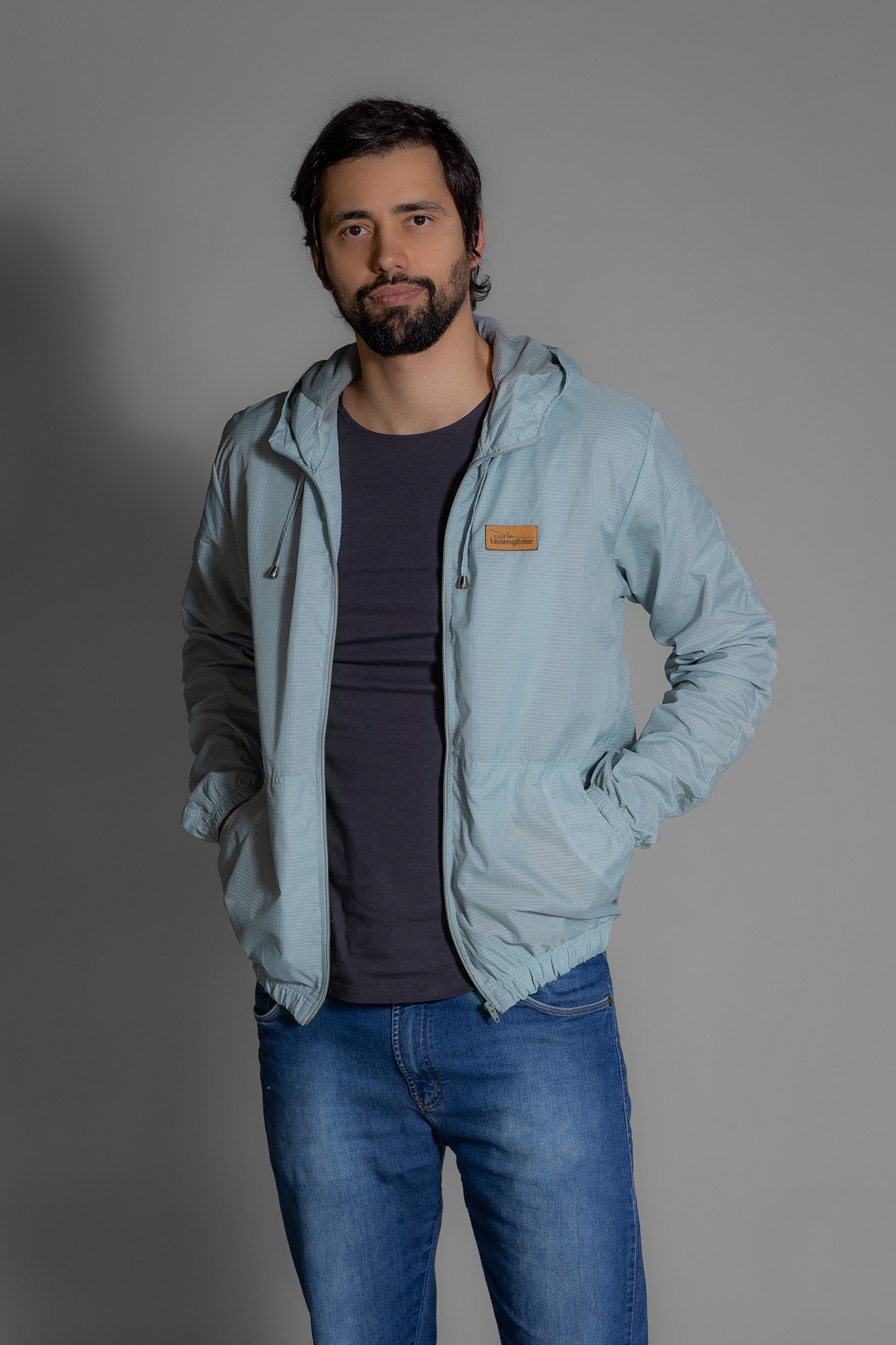 Corta Vento Glider Masculina Nylon Paraquedas | Team Glider