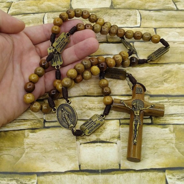 Terço Católico Mistérios Do Rosário Saquinho Religioso Graça | Loja ...