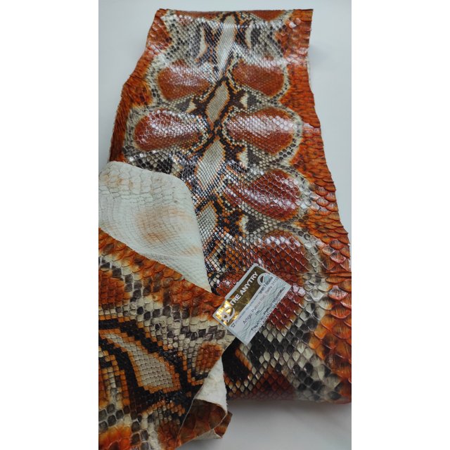 COURO DE COBRA PYTHON RETICULATUS | Sculp Leather Store