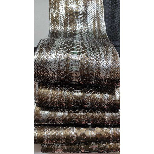 COURO DE COBRA PYTHON RETICULATUS | Sculp Leather Store