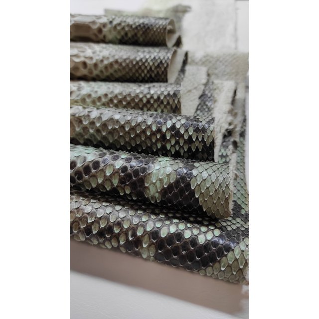COURO DE COBRA PYTHON RETICULATUS | Sculp Leather Store