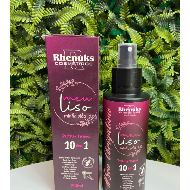 PROTETOR TERMICO MEU LISO 10 EM 1 RHENUKS | Feminices Silveira