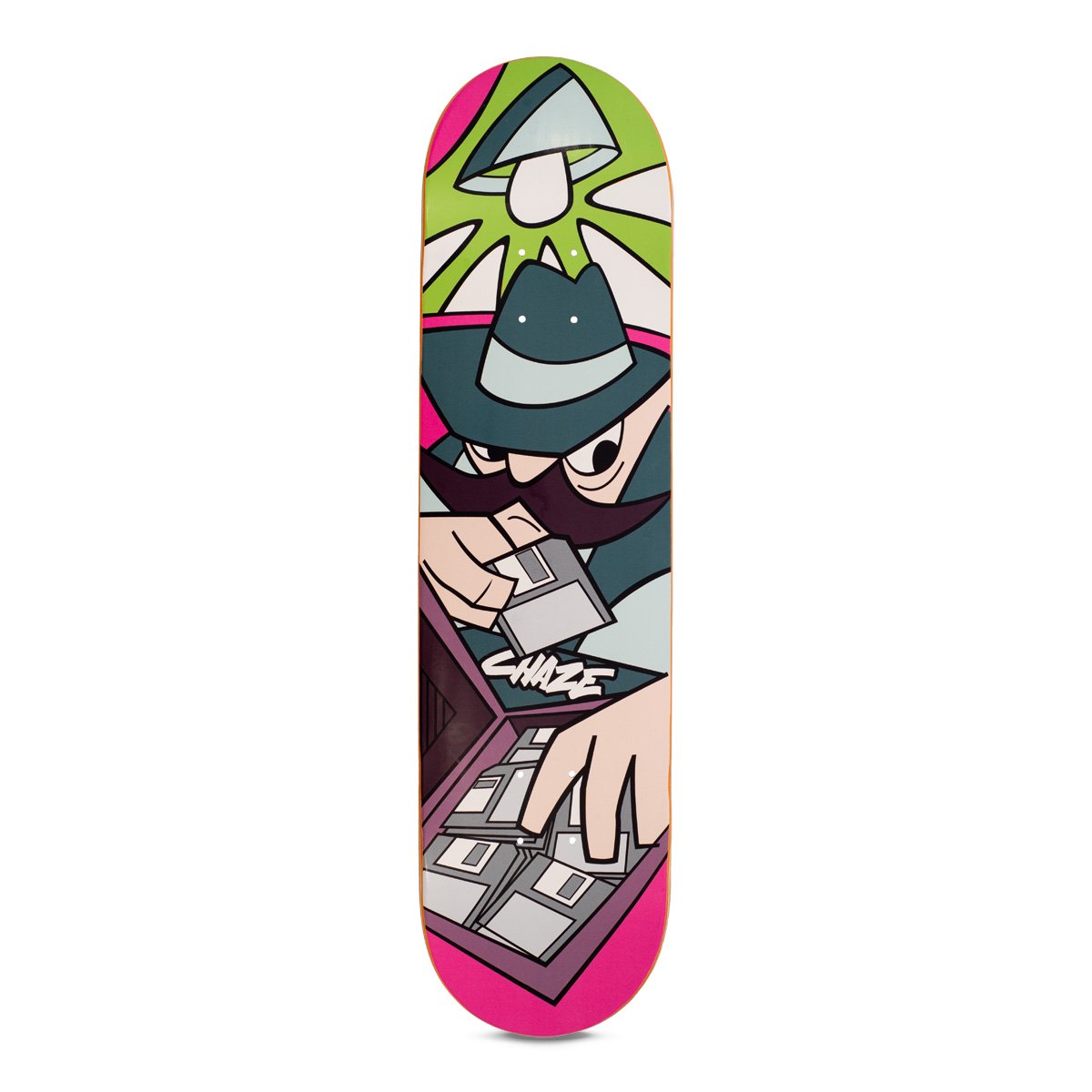 SHAPE - FLOPPY DISK | CHAZE® skateboards . Latin America