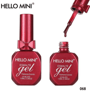 ESMALTE EM GEL COR-068 10ML - HELLO MINI | TOP DISTRIBUIDORA