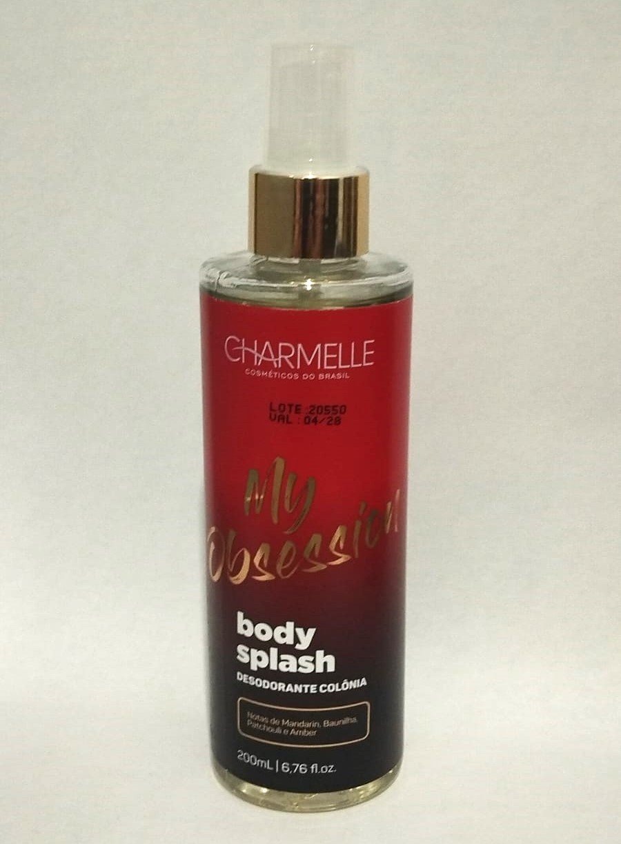 BODY SPLASH MY OBSESSION 200ML - CHARMELLE | TOP DISTRIBUIDORA