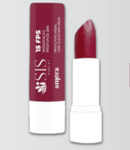 PROTETOR LABIAL 15 FPS AMORA - ISIS | TOP DISTRIBUIDORA