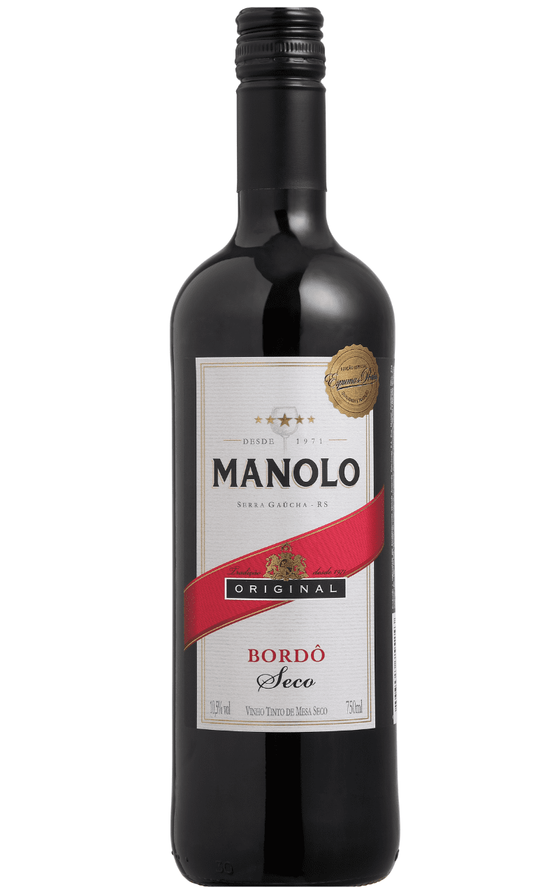 Manolo Vinho de Mesa Tinto Seco 750ml | Peterlongo