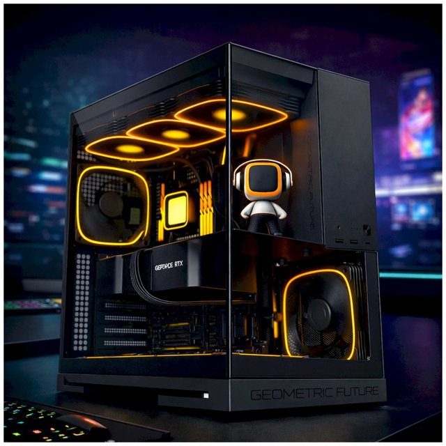 PC Gamer Square I RTX 5060 8GB, AMD Ryzen 5 5500X3D, 16GB DDR4, SSD M.2 ...