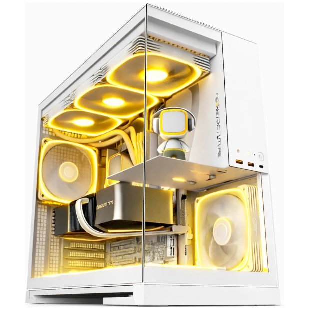 PC Gamer Square I RTX 5060 8GB, AMD Ryzen 5 5500X3D, 16GB DDR4, SSD M.2 ...