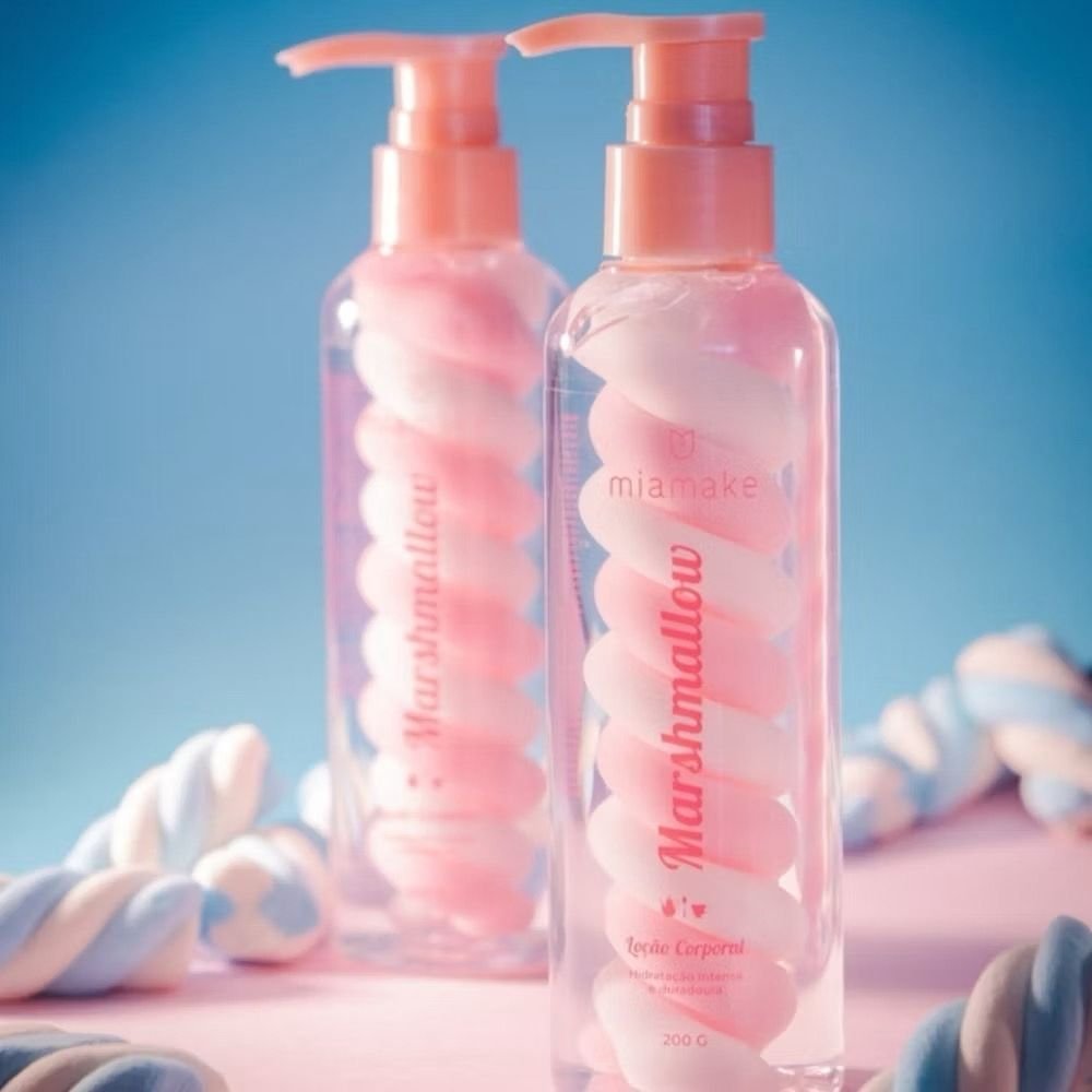 Loção Hidratante Marshmallow 200g – Mia Make | Pele Macia e Perfumada ...
