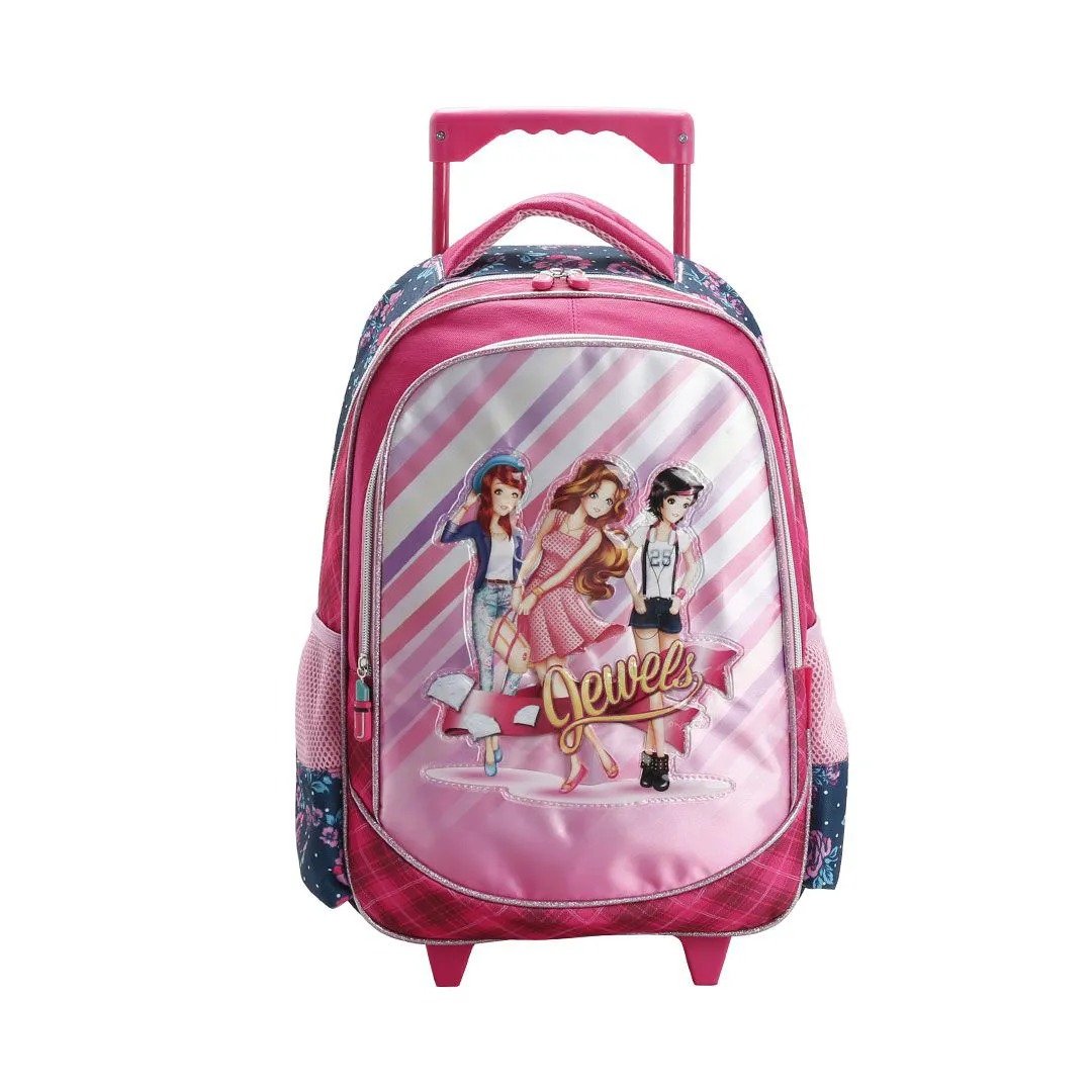 MOCHILA COM RODAS FEMININA REPUBLIC VIX- CG31556 | Casa das Bolsas e Malas