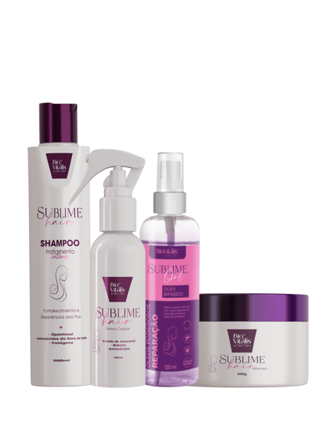 Loja Oficial Sublime Hair | Nutrição capilar inteligente