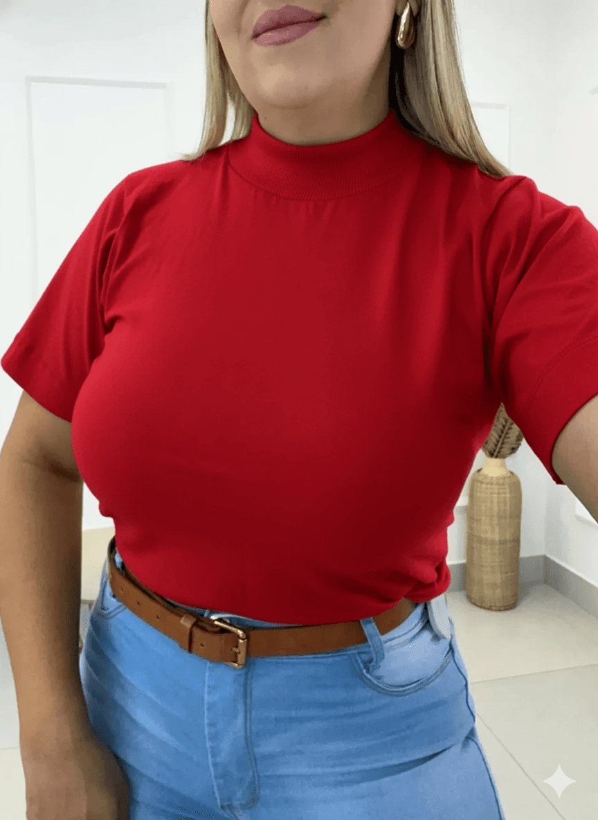 T-Shirt Gola Alta Basic New - 14523 | Deborah Rabello