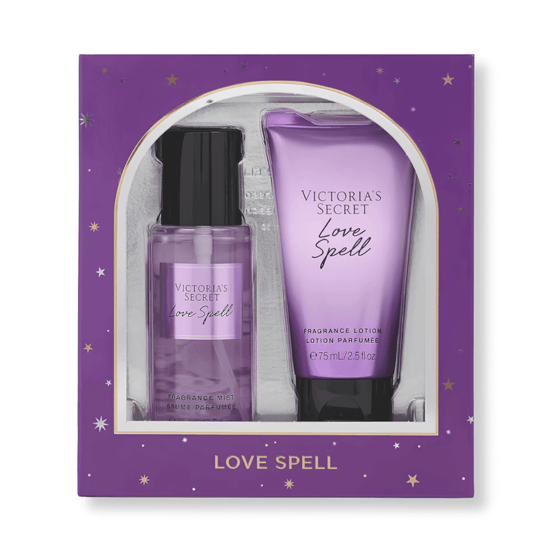 Kit Miniatura Love Spell | Body Splash + Hidratante Victoria's Secret ...