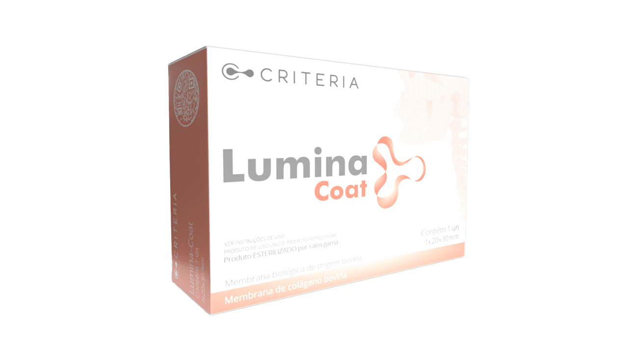 Membrana Biológica Bovina Lumina-Coat - Critéria | Pharmadent