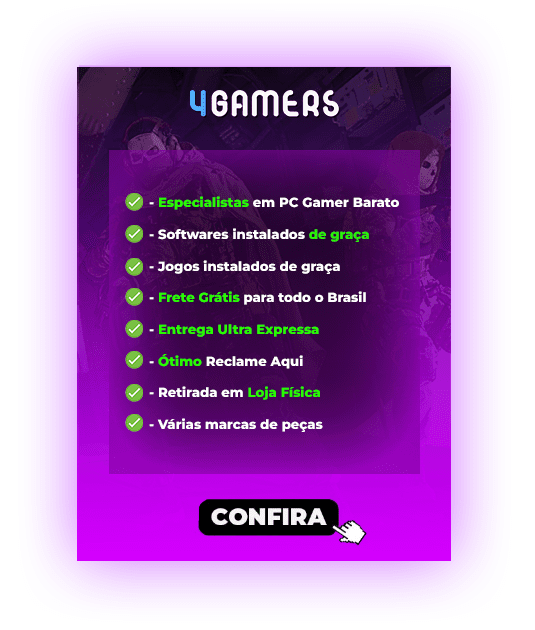 PCs Gamer com Cadeira | 4Gamers