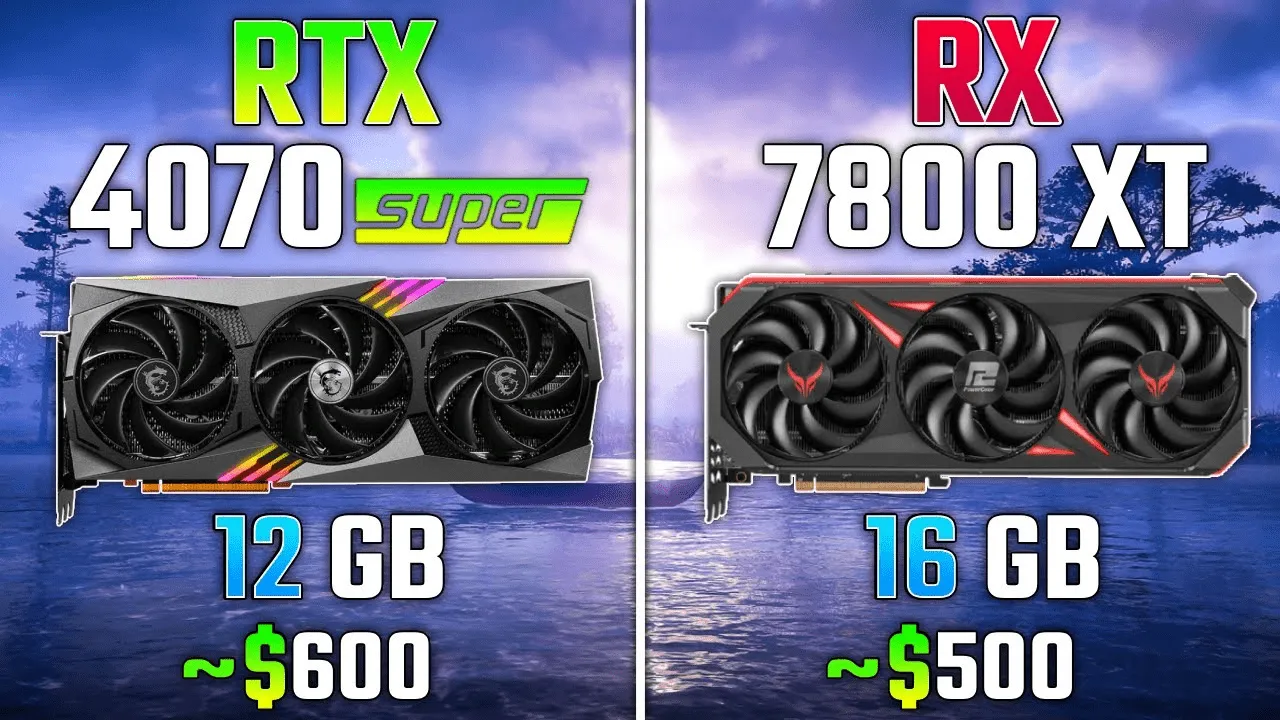 RTX 4070 Super vs RX 7800 XT: Qual a melhor placa de vídeo para 2025 ...