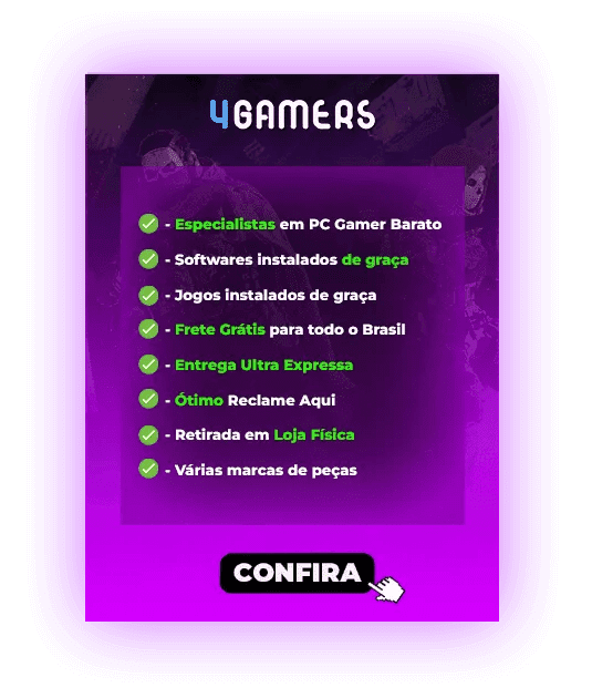 HOTSITE GERAL | 4Gamers