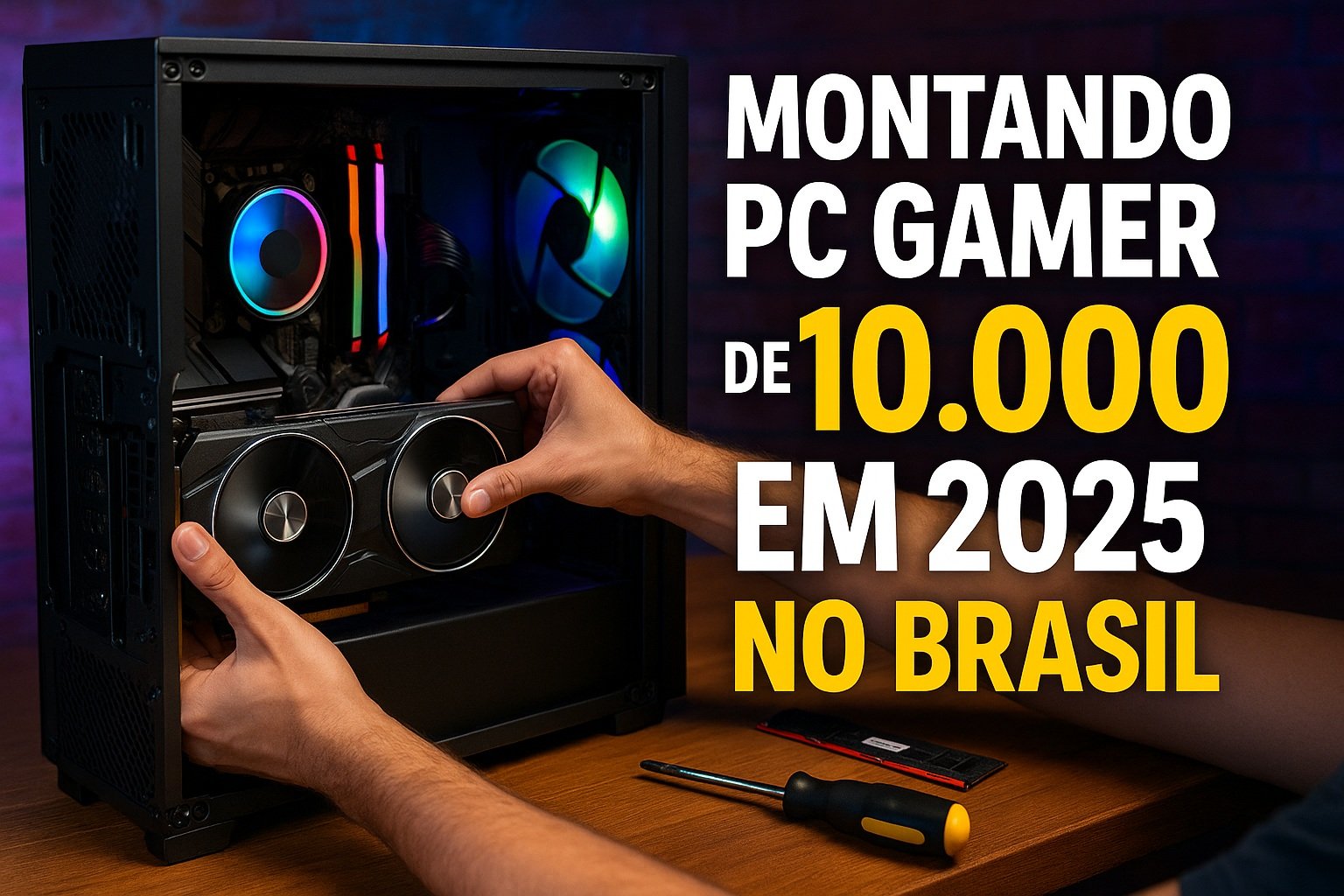 Montando um PC Gamer até 10.000 reais em 2025 | 4Gamers