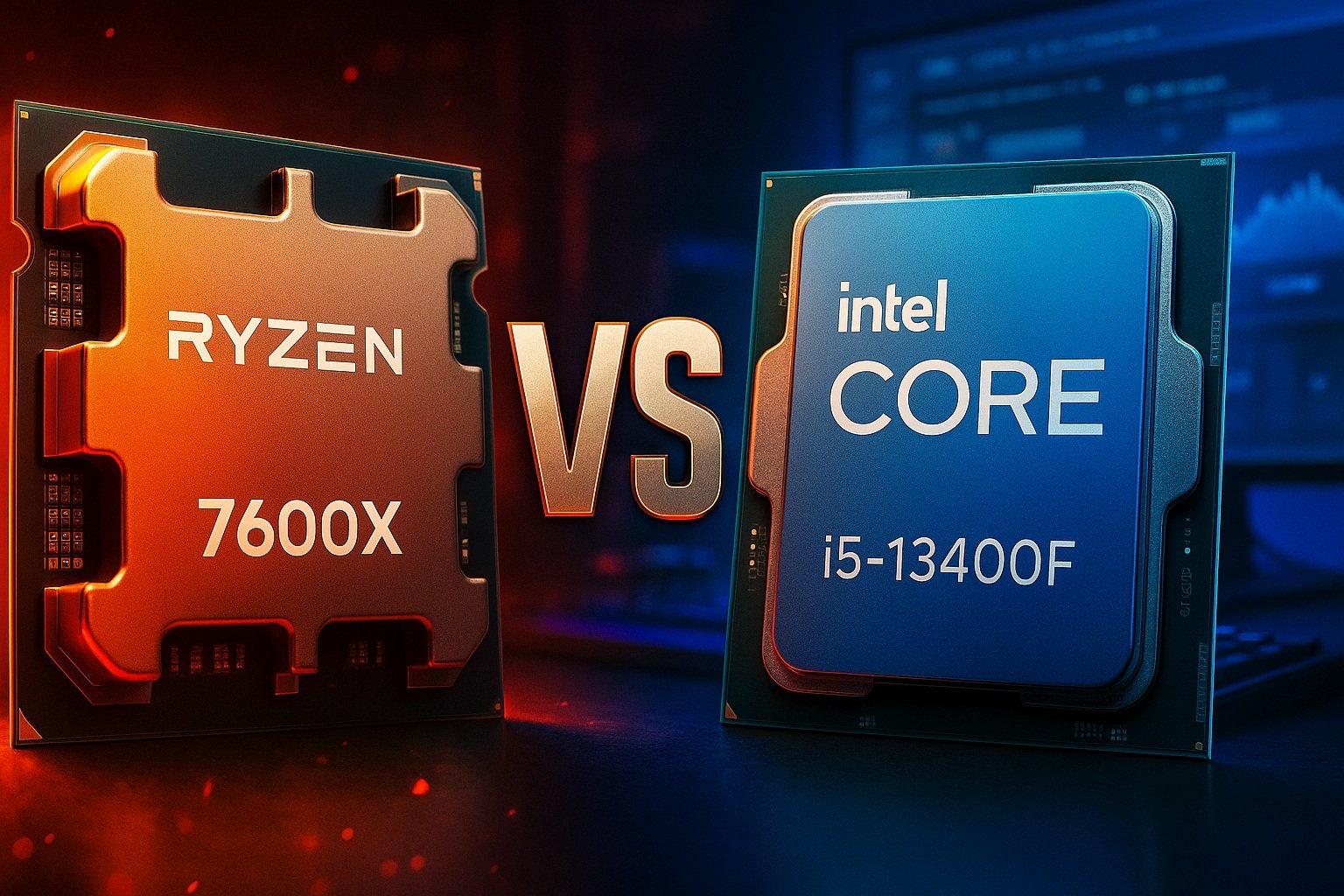 Ryzen 5 7600X vs i5-13400F: qual processador gamer é melhor custo ...