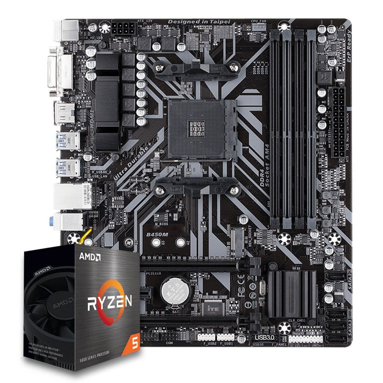 Kit Upgrade, AMD Ryzen 5 4500, B450M DDR4 | 4Gamers
