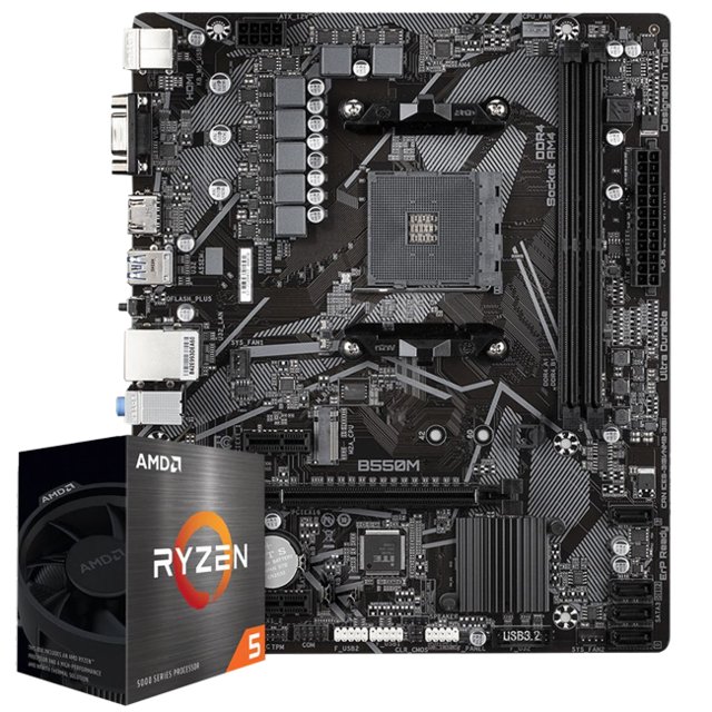 Kit Upgrade, Amd Ryzen 5 5600G, B550M | 4Gamers