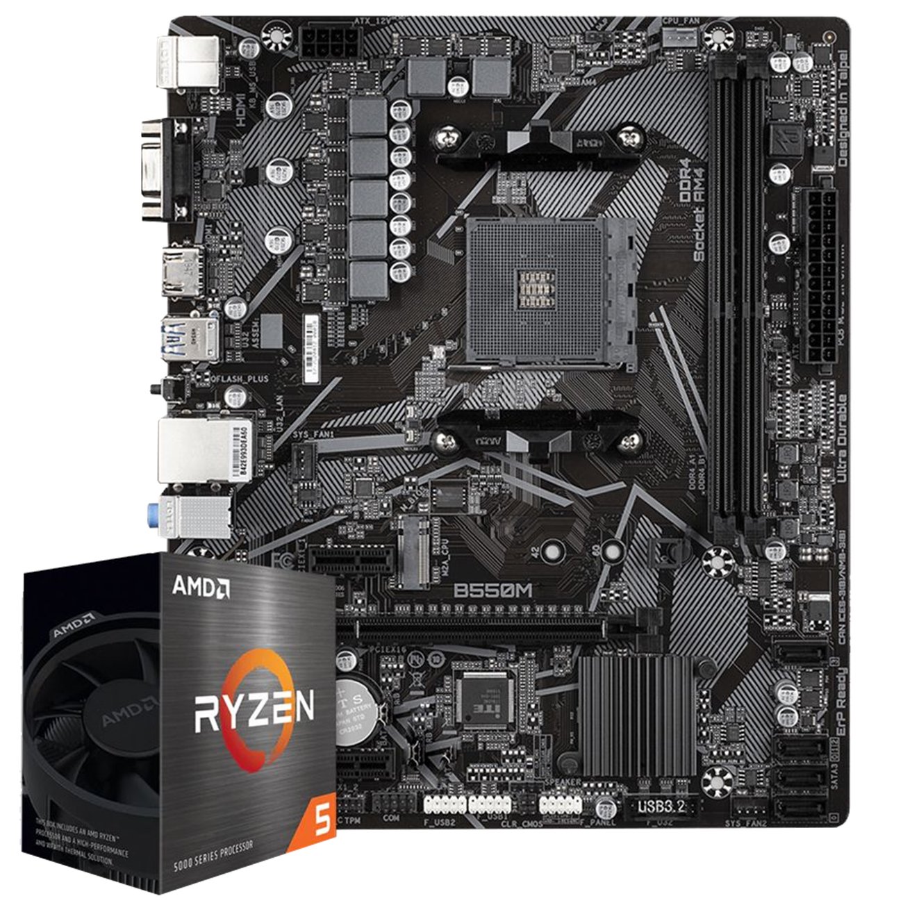 Kit Upgrade, AMD Ryzen 5 5600, B550M | 4Gamers