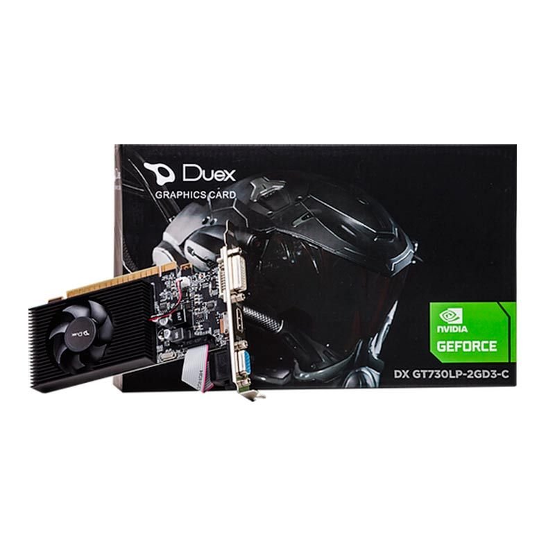 PLACA DE VIDEO DUEX GEFORCE GT 730 2GB DDR3 128BIT, DX GT730LP-2GD3 | 4Gamers