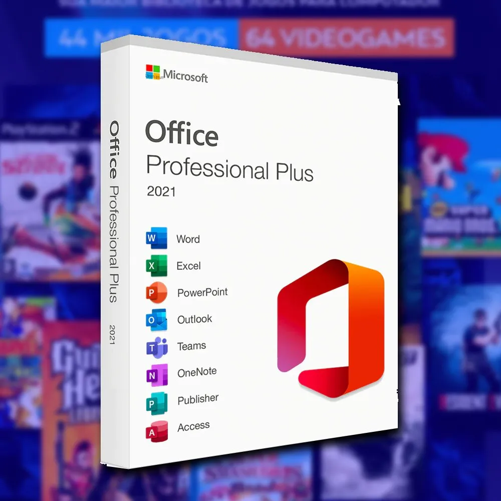 Pacote Office 2024 Original - KEY LICENSE O.F24-X OEM | 4Gamers