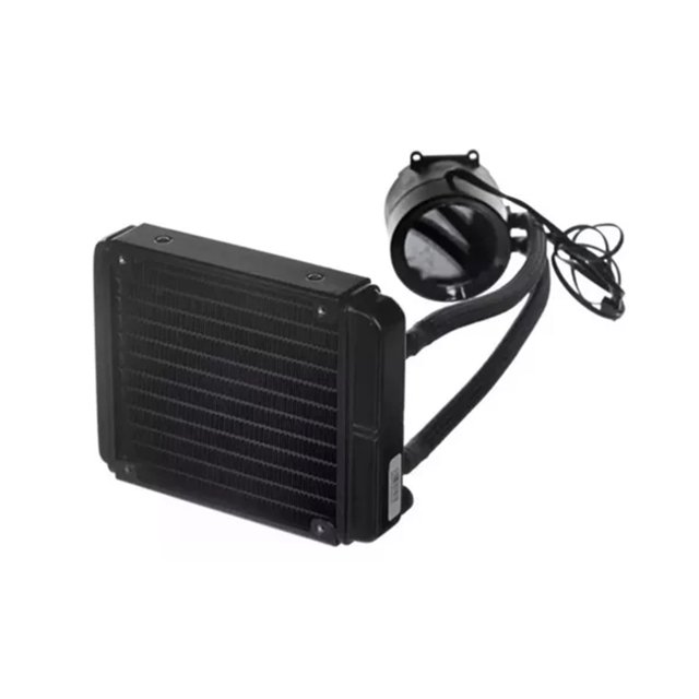 [Black] Water Cooler Rgb Knup 120mm Cpu Intel Amd 12vdc | 4Gamers