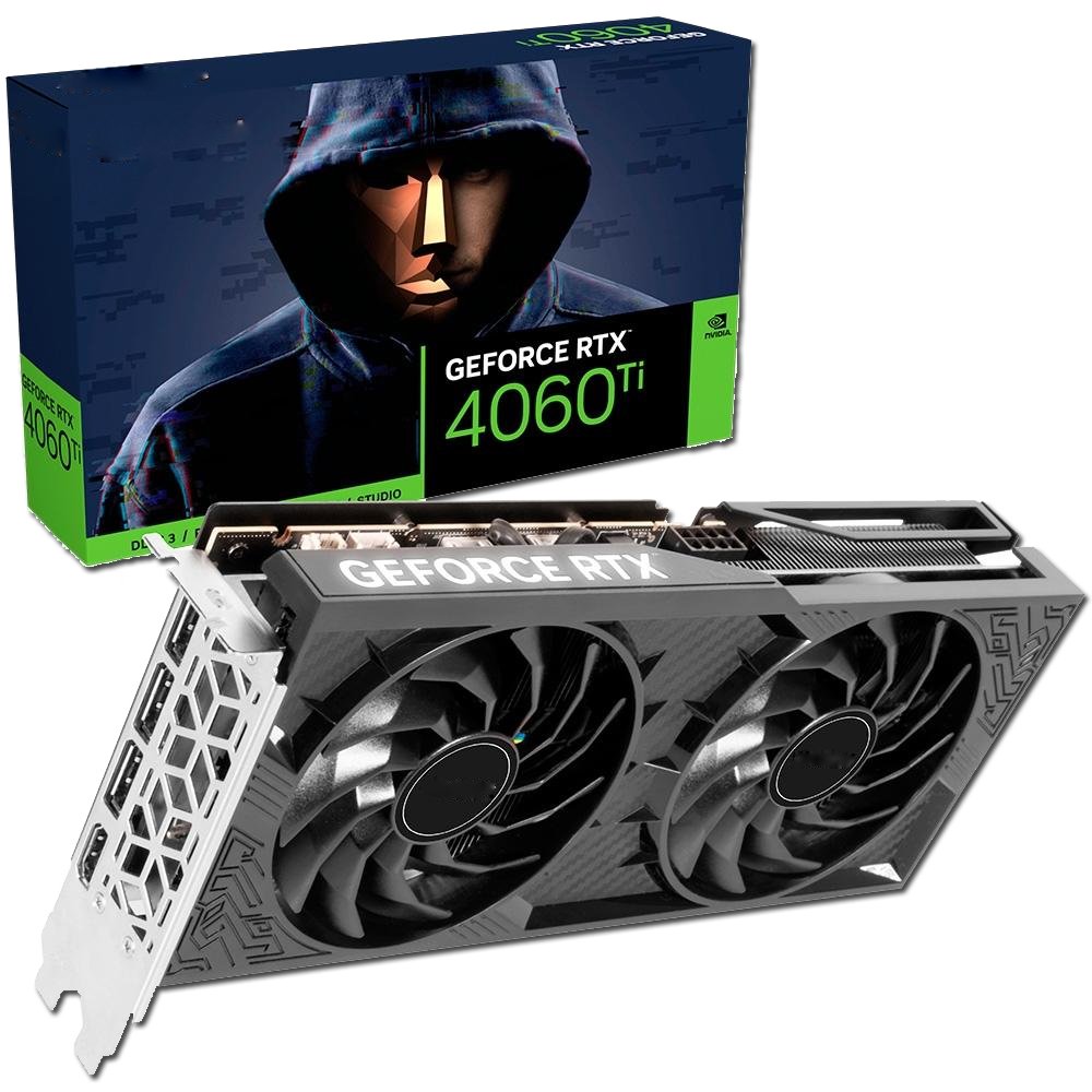 Placa de Vídeo RTX 4060 8GB NVIDIA GeForce, 8GB GDDR6, DLSS, Ray ...