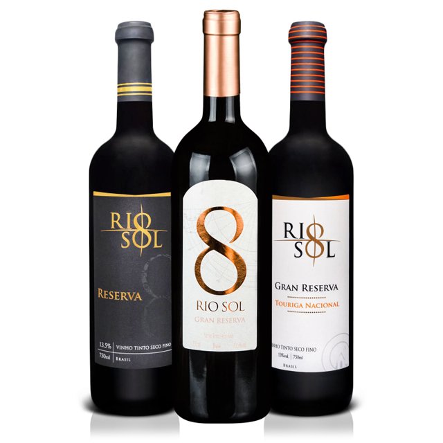 Vinhos Tintos Kit Gran Reserva Rio Sol | Vino Veritas