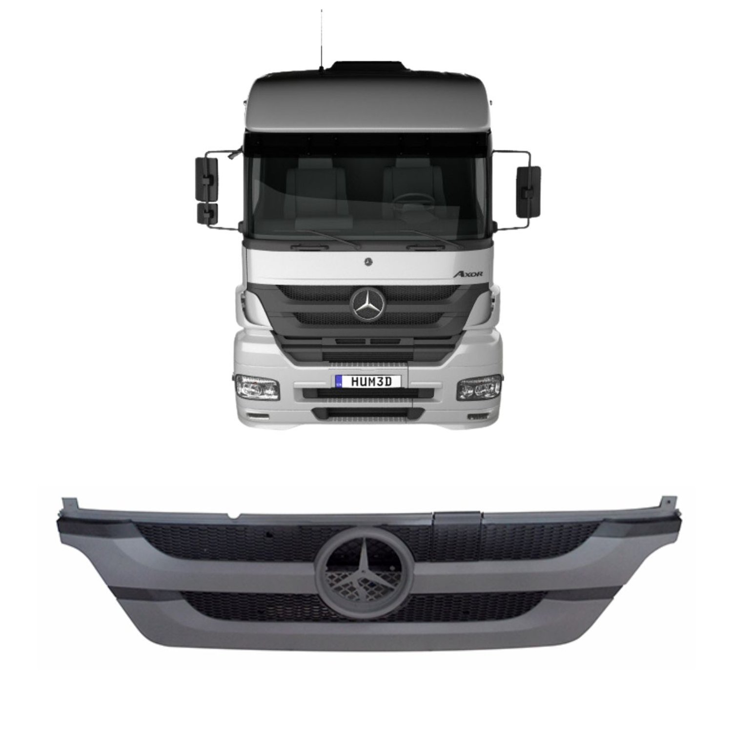 Grade Frontal Mercedes-Benz Axor 2012 em diante | Campagnaro