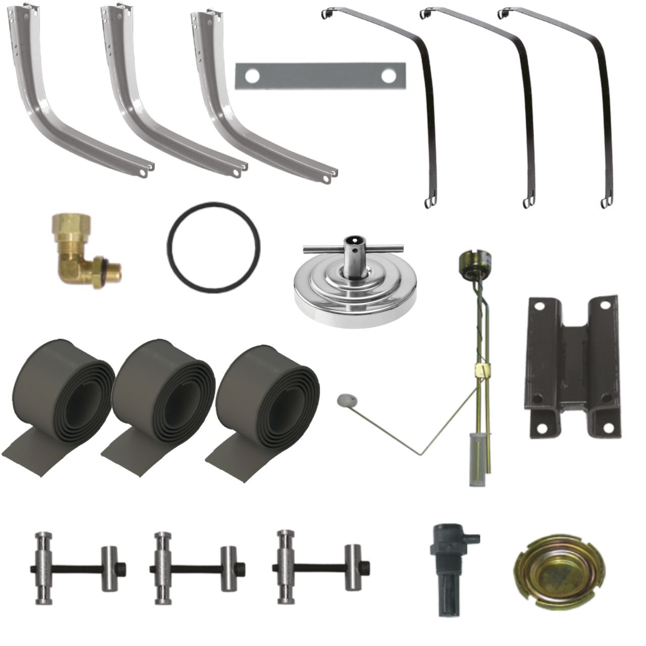 Kit para Tanque de Combustível 397 litros Quadrado Scania T R 113 143 ...