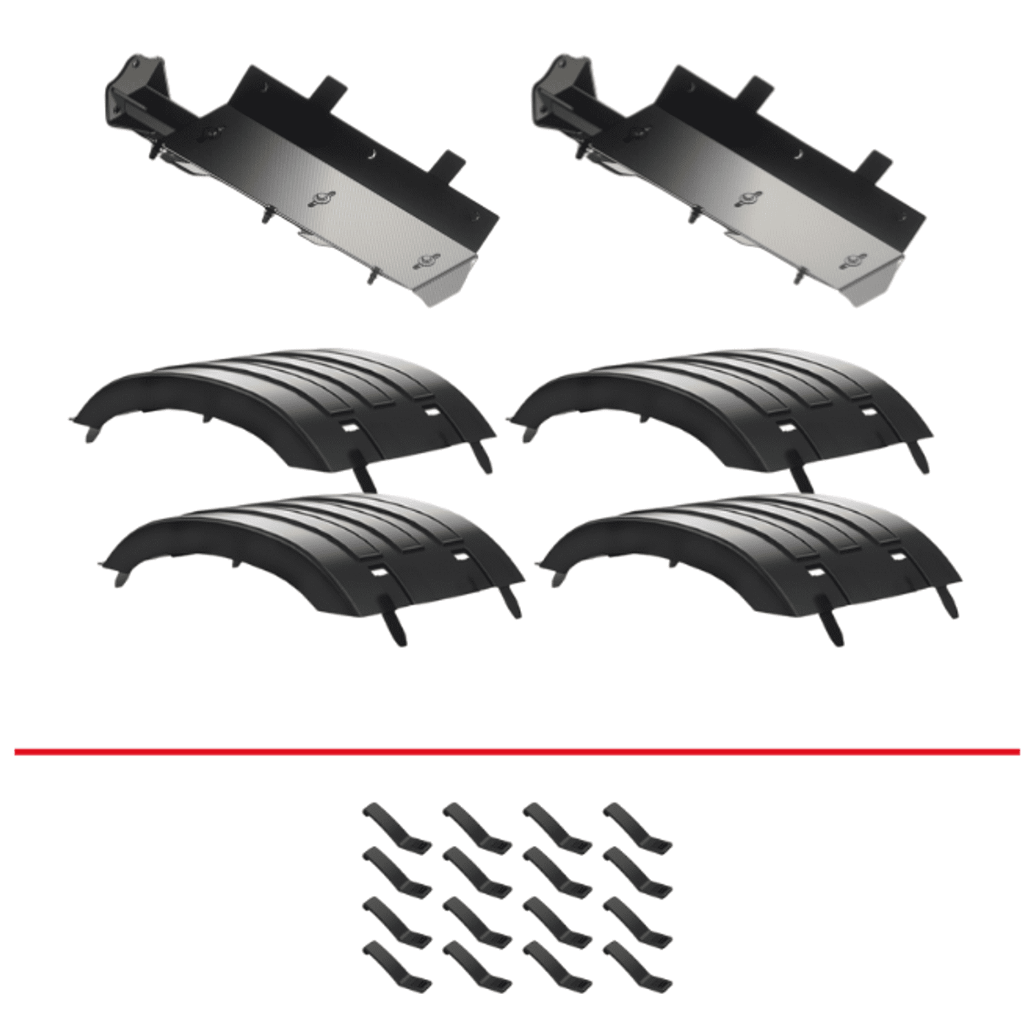 Kit Adaptação Para-lama Volvo FH 2015 em diante | Campagnaro